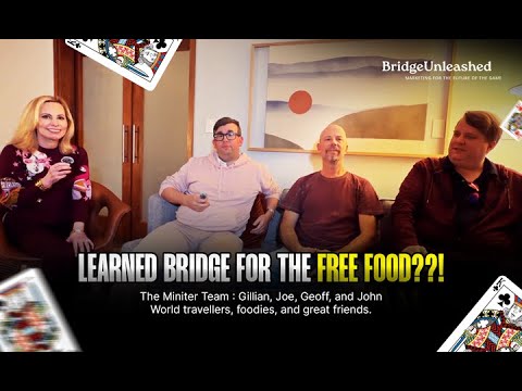 Learned Bridge for FREE FOOD? Professional Bridge Players - YouTube