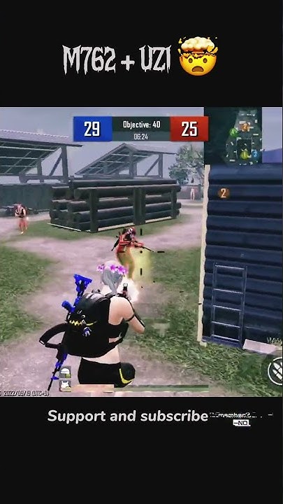 M762 +UZI 🔥🔥#pubgmobile #victor #trending #shorts - YouTube