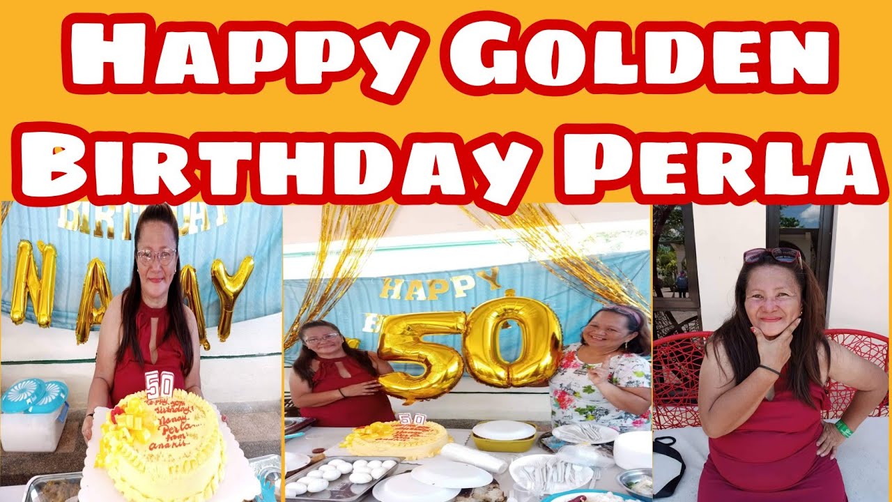Happy Golden Birthday Perla!#May112022 - YouTube