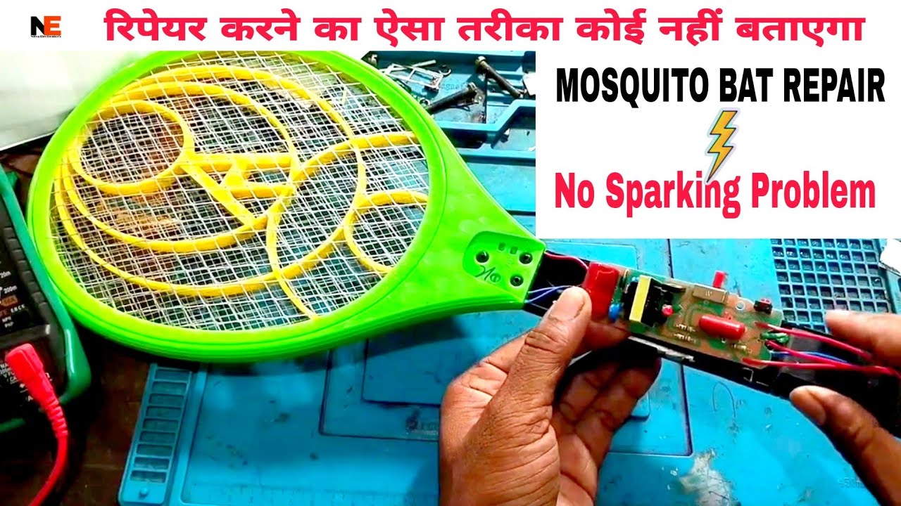 Mosquito Bat Repair | No Spark Problem | how to masquito Bat repair | Nitya electronics # ...
