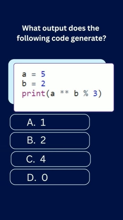 Python Quiz On Operators Part 59 Shorts Pythonquiz Youtube