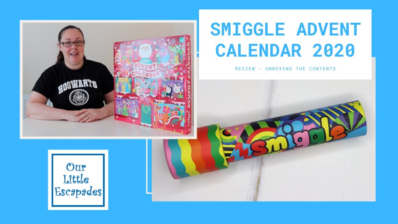 Smiggle Advent Calendar 2020 REVIEW - Unboxing The Contents - What Did ...
