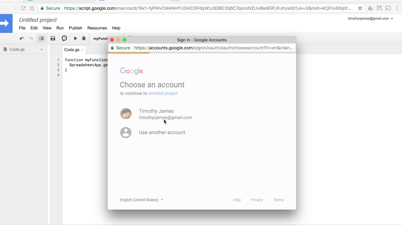 Authorizing Your Code: Introduction to Programming with Google Sheets ...