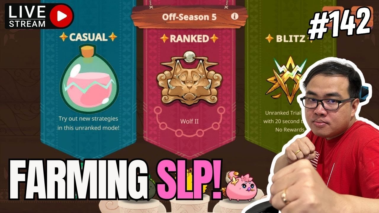#142. Farming SLP di Axie Infinity Origin OFF Season! - YouTube