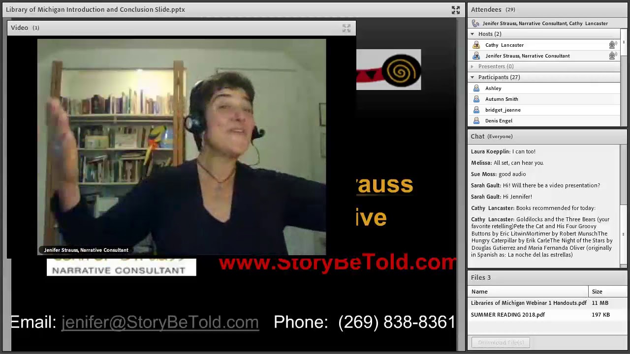 Best Storytime Practices Webinar with Jenifer Strauss - YouTube