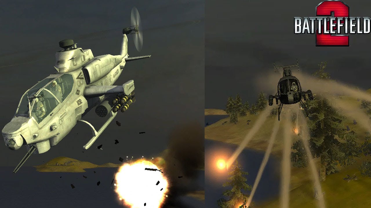 BF2 Firebird US Helicopter [AH-1Z Viper , MH-64 Little Bird] - YouTube