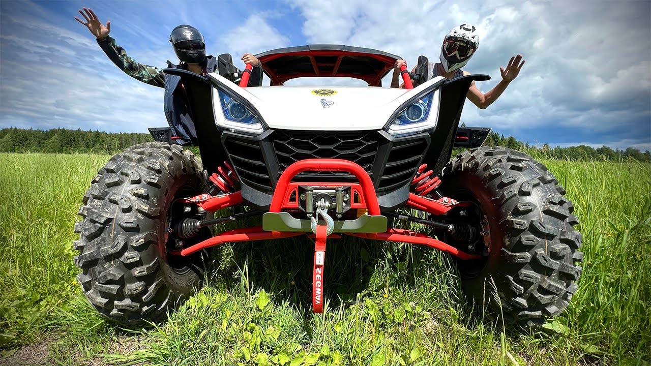 Segway ATV Villain! New 4x4 side-by-side buggy! - YouTube