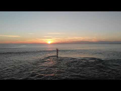 Rivière d'Étel - La Barre d'Étel en 4k - par drone