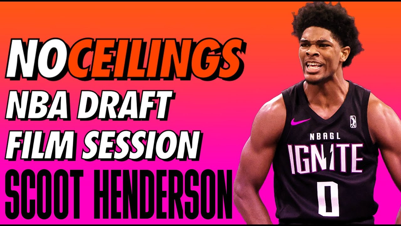 Scoot Henderson | Film Session | 2023 NBA Draft - YouTube