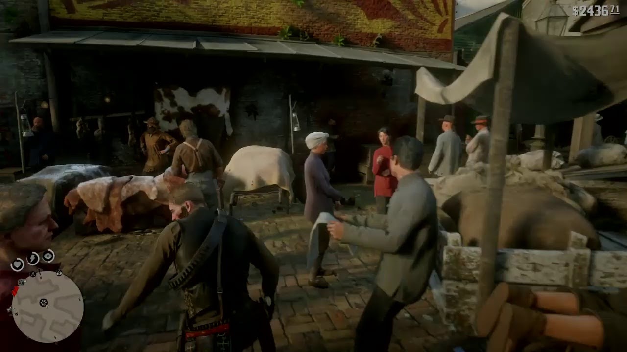 Red dead redemption 2 pt35 arthur is dying - YouTube