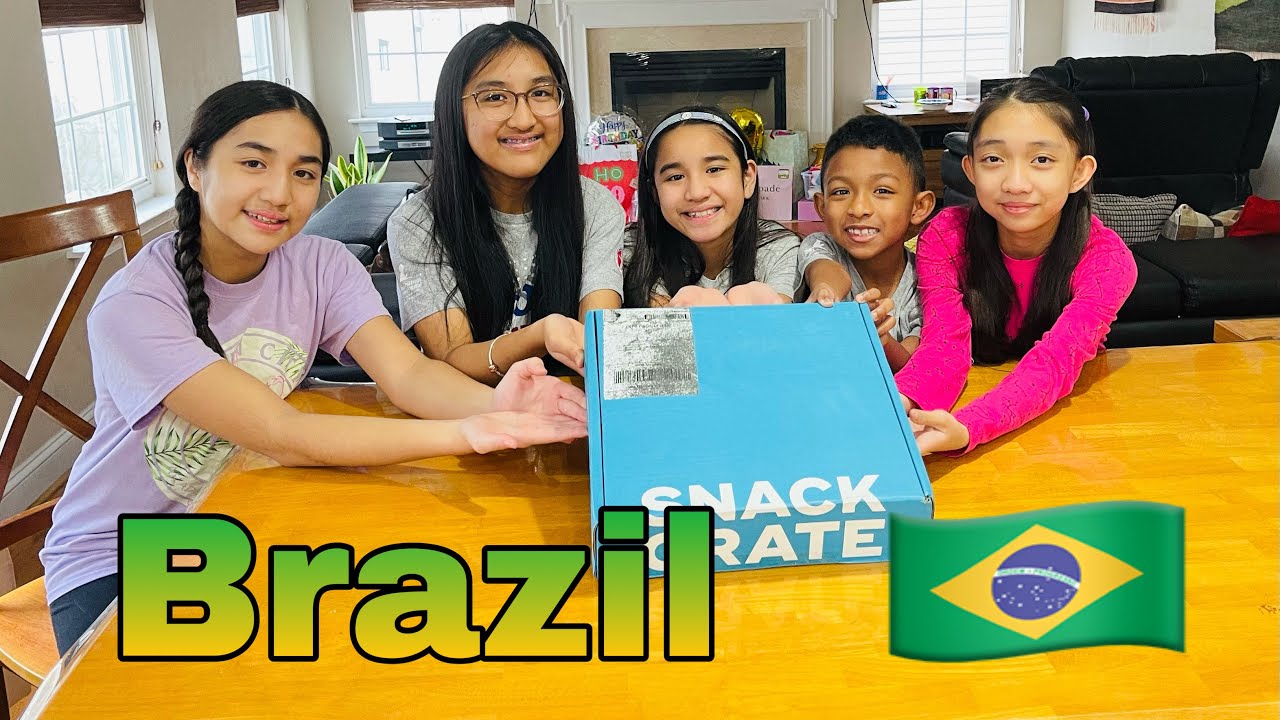 Brazil Snack Crate Taste Test itsmelaarni - YouTube