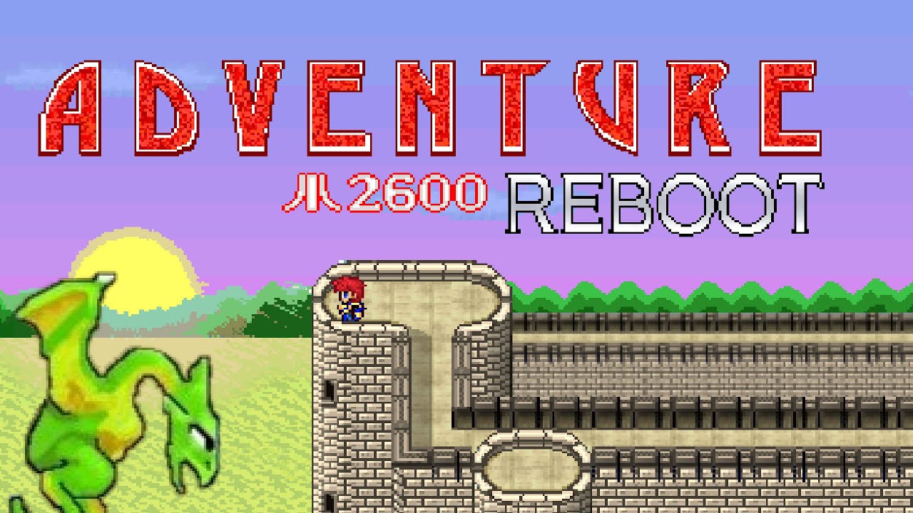 🔴 Atari 2600 Adventure Reboot - DRAGONS Aren't DUCKS Anymore! 🐉🦆 - YouTube