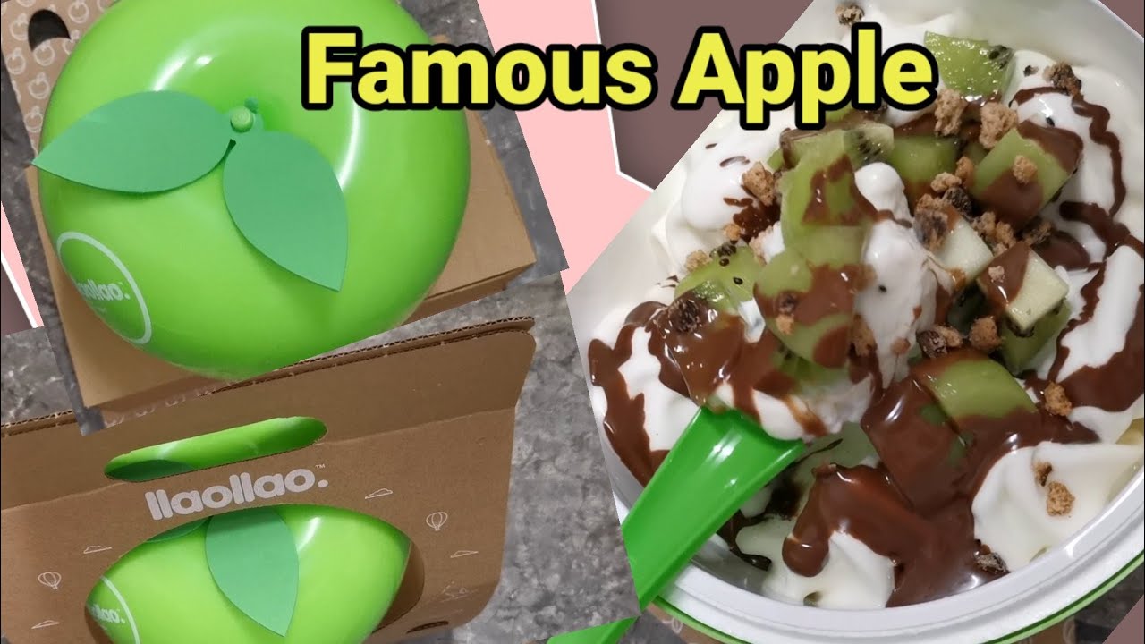 LLAO LLAO || Frozen Yogurt|| yogurt ice cream||Green apple 🍏 - YouTube