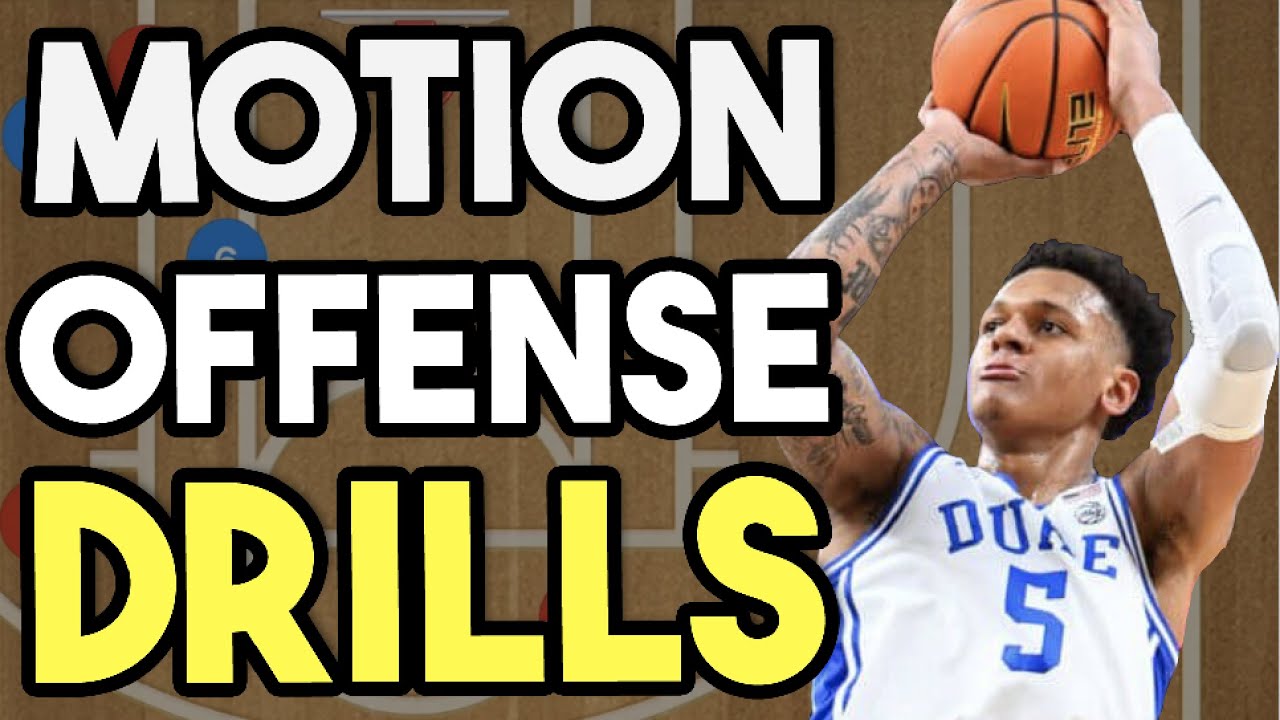 Motion Offense Basketball Drills - YouTube