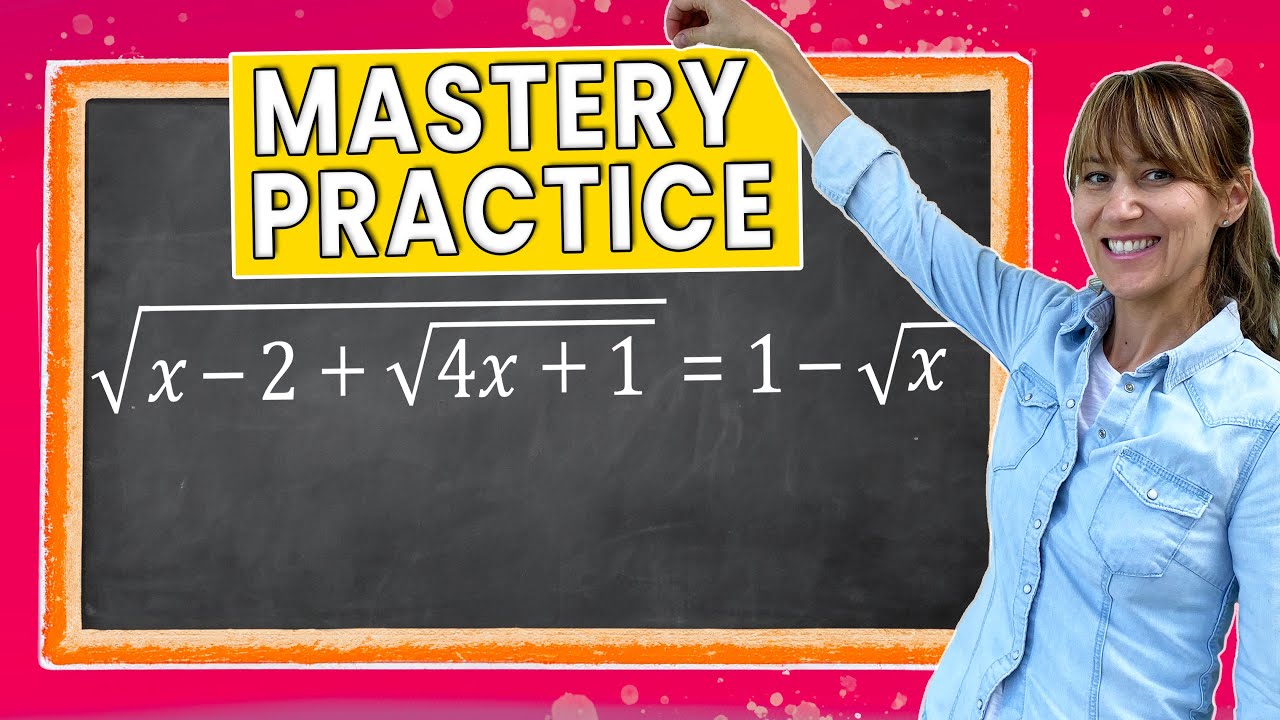 How to Solve Equations with Radicals - Three Radical Equation Example ...