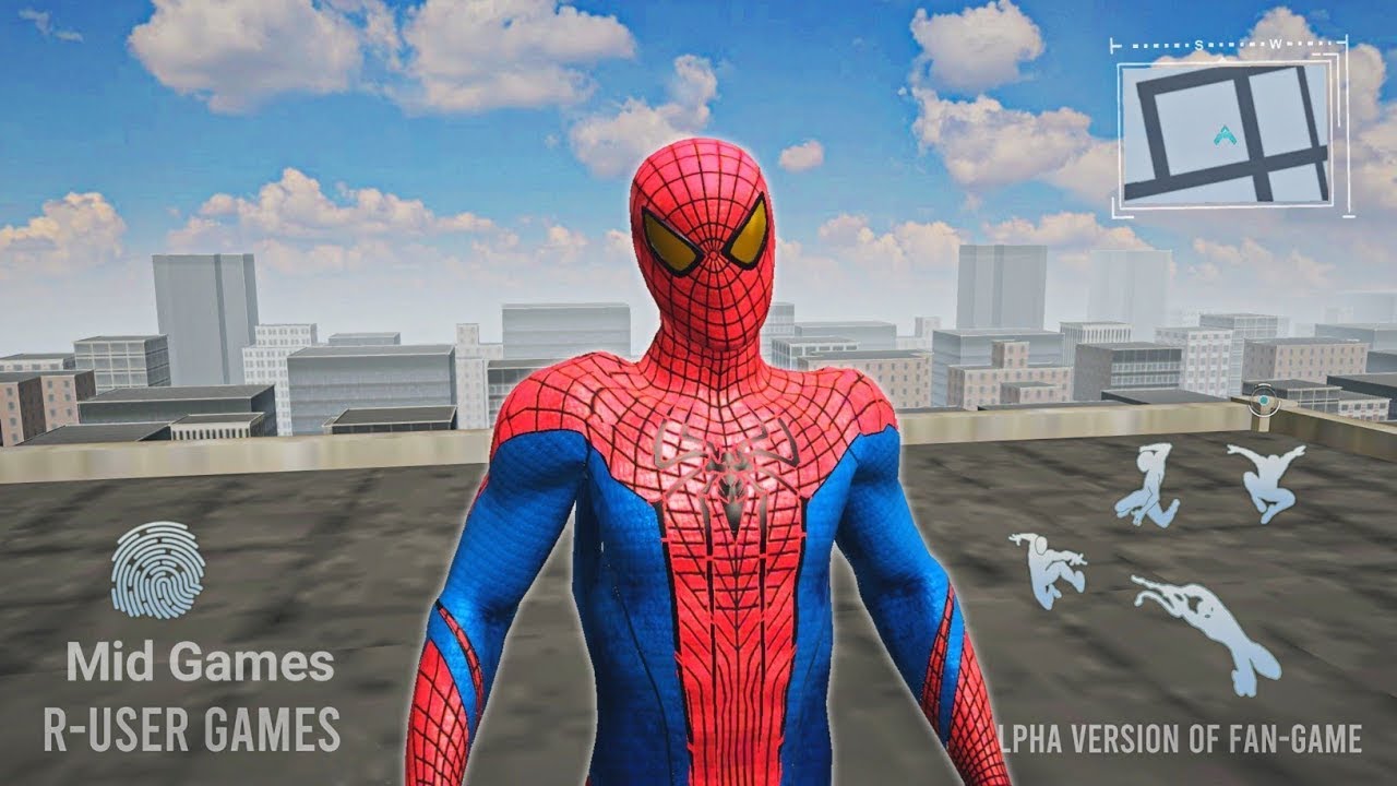 Spiderman PS4 on Android Fan made game by R USER Studios - YouTube