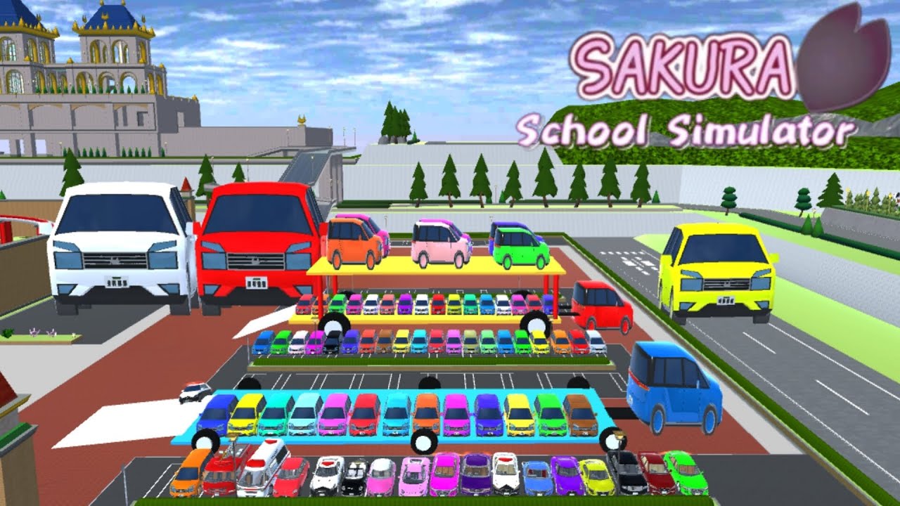 sakura all car collection🚙😱🚕||sakura school simulator🙀😱😮#games # ...