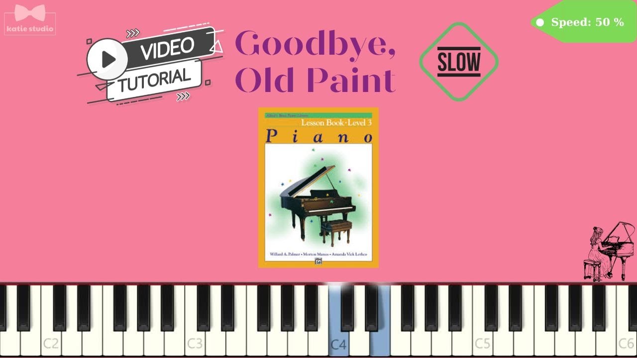 Goodbye, Old Paint (page.2) _ Alfred's Basic Piano Library Level 3 ...