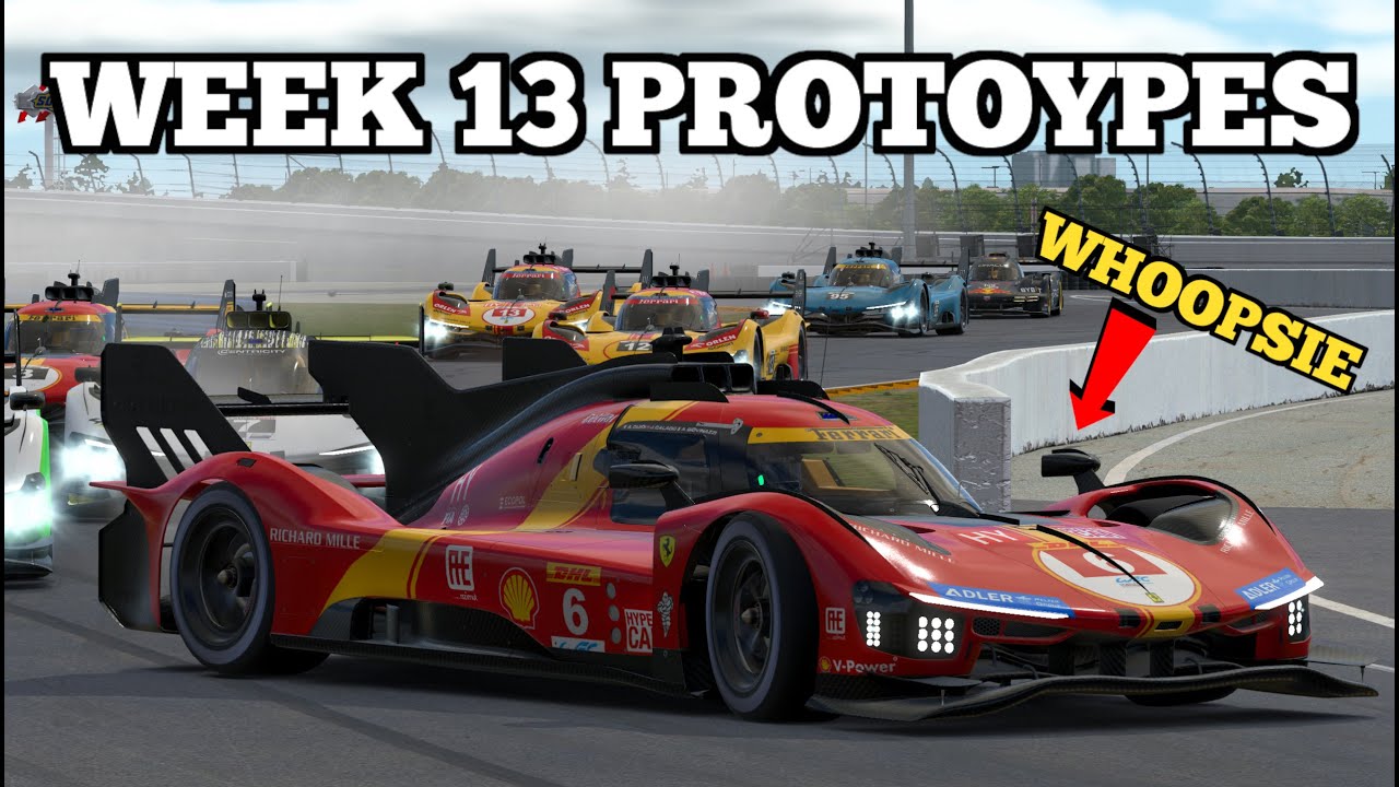 Checking Out The New FERRARI 499P GTP! | Iracing | Week 13 Prototype ...