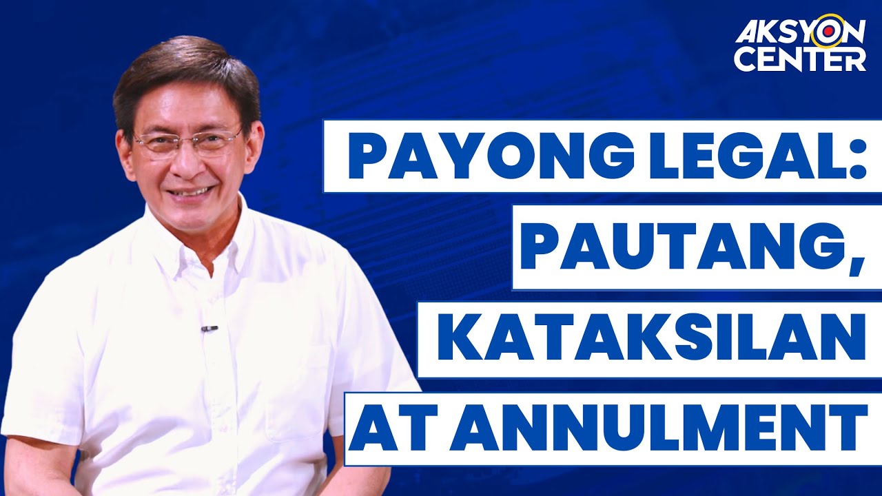 Legal Advice Tungkol sa Utang, Panloloko ng Asawa at Annulment - YouTube