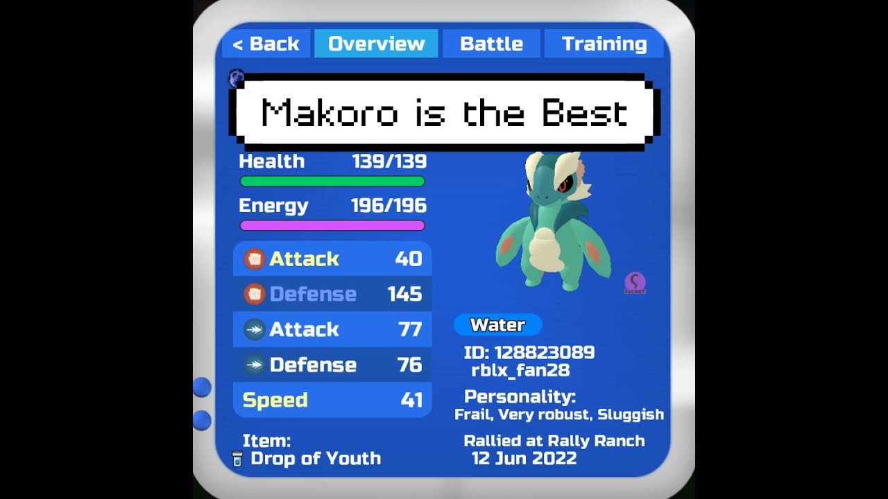 Makoro is the Best, Loomian Legacy PVP. - YouTube