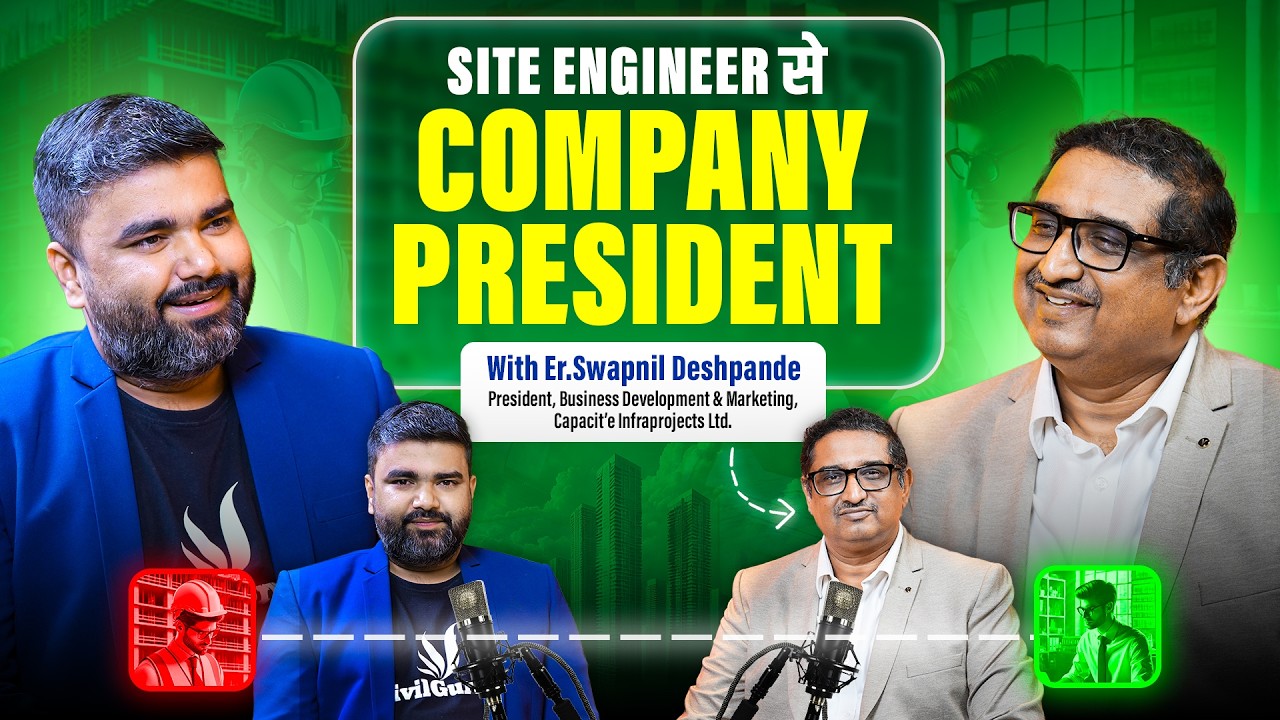 Inspiring Career Journey of A Civil Engineer to Business Leader | Real ...