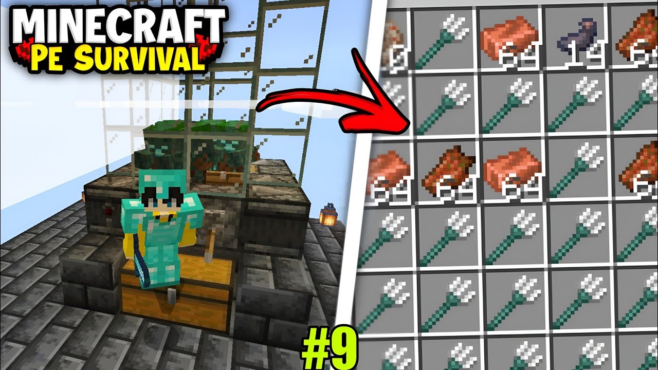 Easiest Infinite Trident Farm in Minecraft 1.21+ 💎 || Minecraft || #9 ...