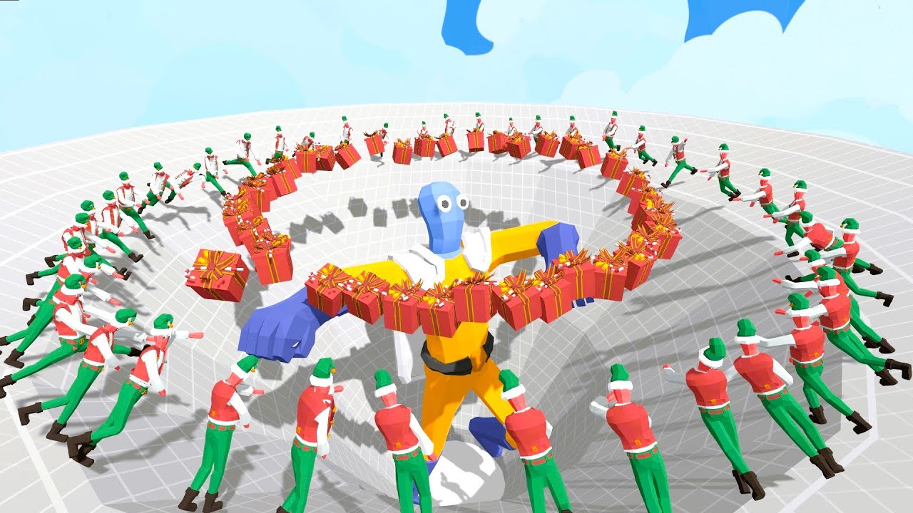 WHO CAN SURVIVE PRESENT ELF PIT | TABS - Totally Accurate Battle ...