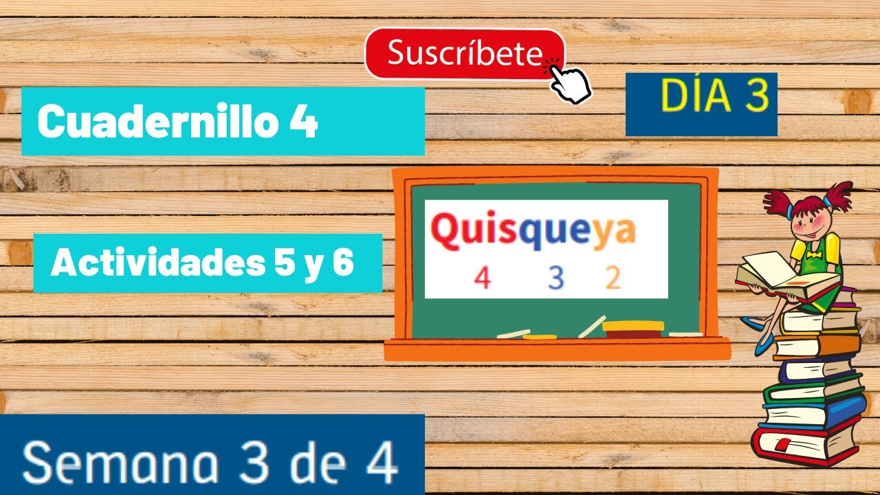 Dia 3 semana 3 cuadernillo 4 de segundo y tercer grado de primaria ...