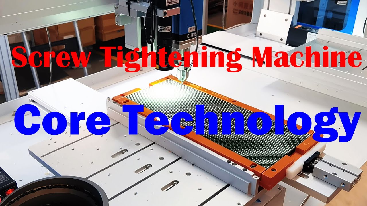 Automatic Screw Tightening Machine Principle｜LED module screw ...