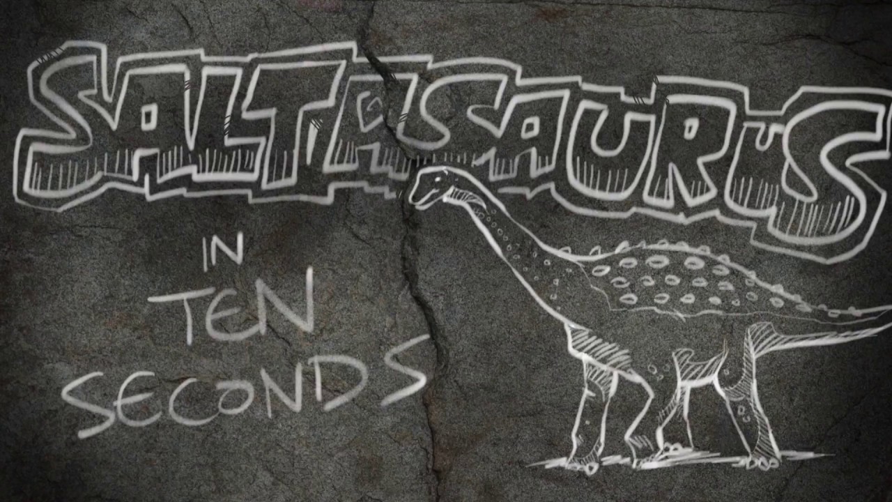 Saltasaurus In Ten Seconds | Quick Draw Dinosaur #2 - YouTube