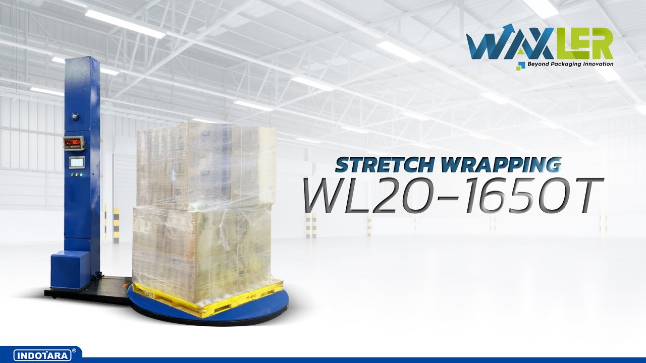 JUAL MESIN PALLET STRETCH WRAPPER - WAXLER STRETCH WRAPPING WL20-1650T ...