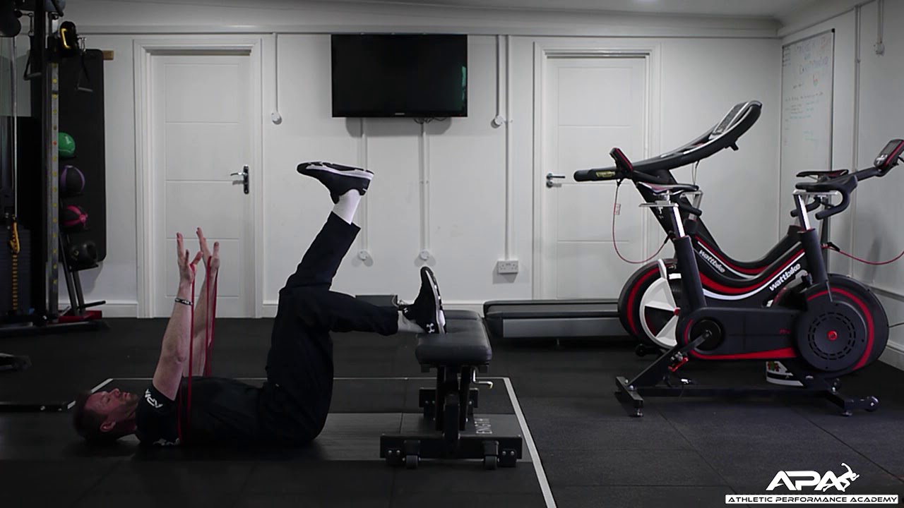 BWT Bench hamstring bridge - YouTube