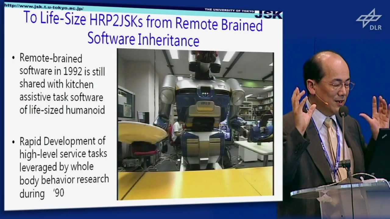 DLR Robotics Symposium 2011 - Masayuki Inaba: From the Remote-Brain to ...