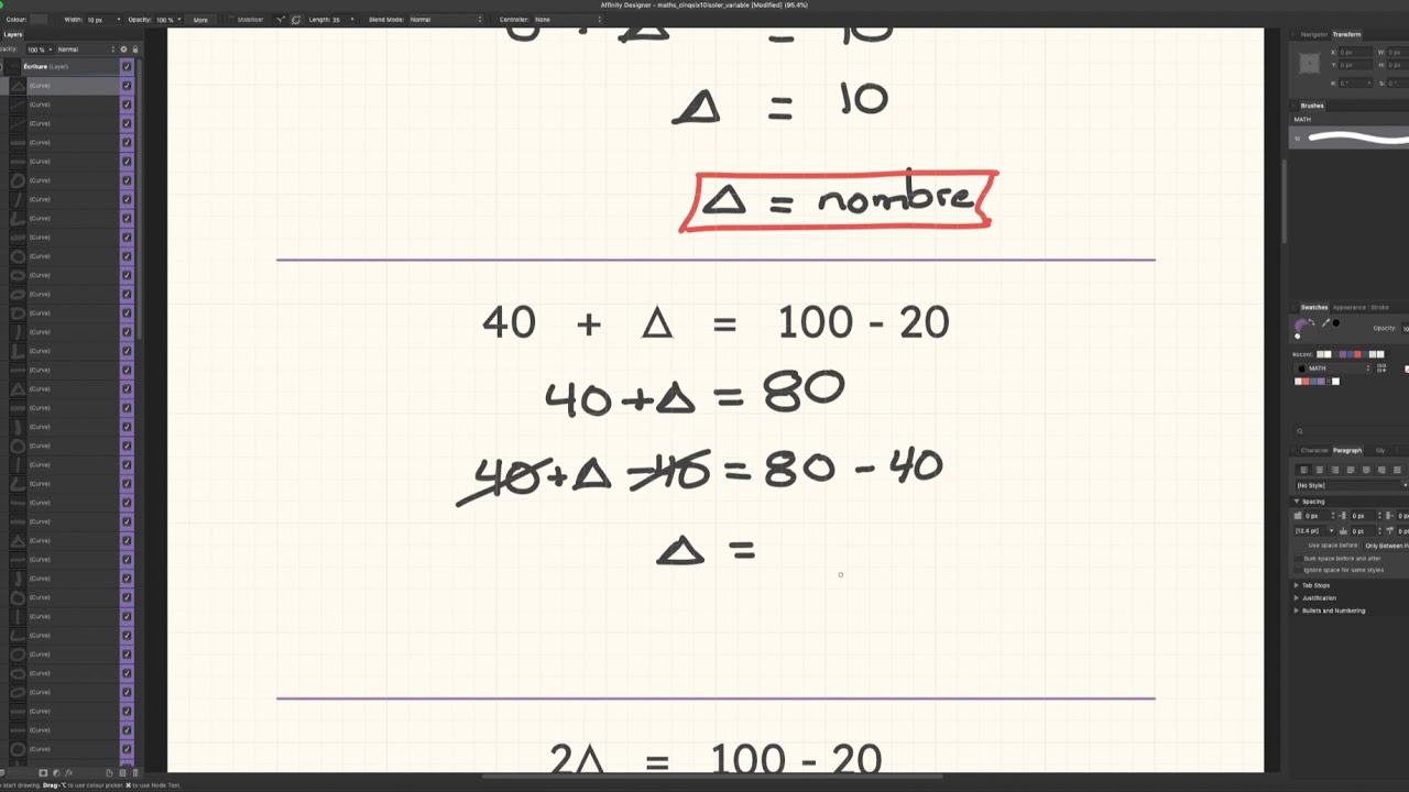 Maths Cinqsix 10 Isoler Une Variable Youtube 4316