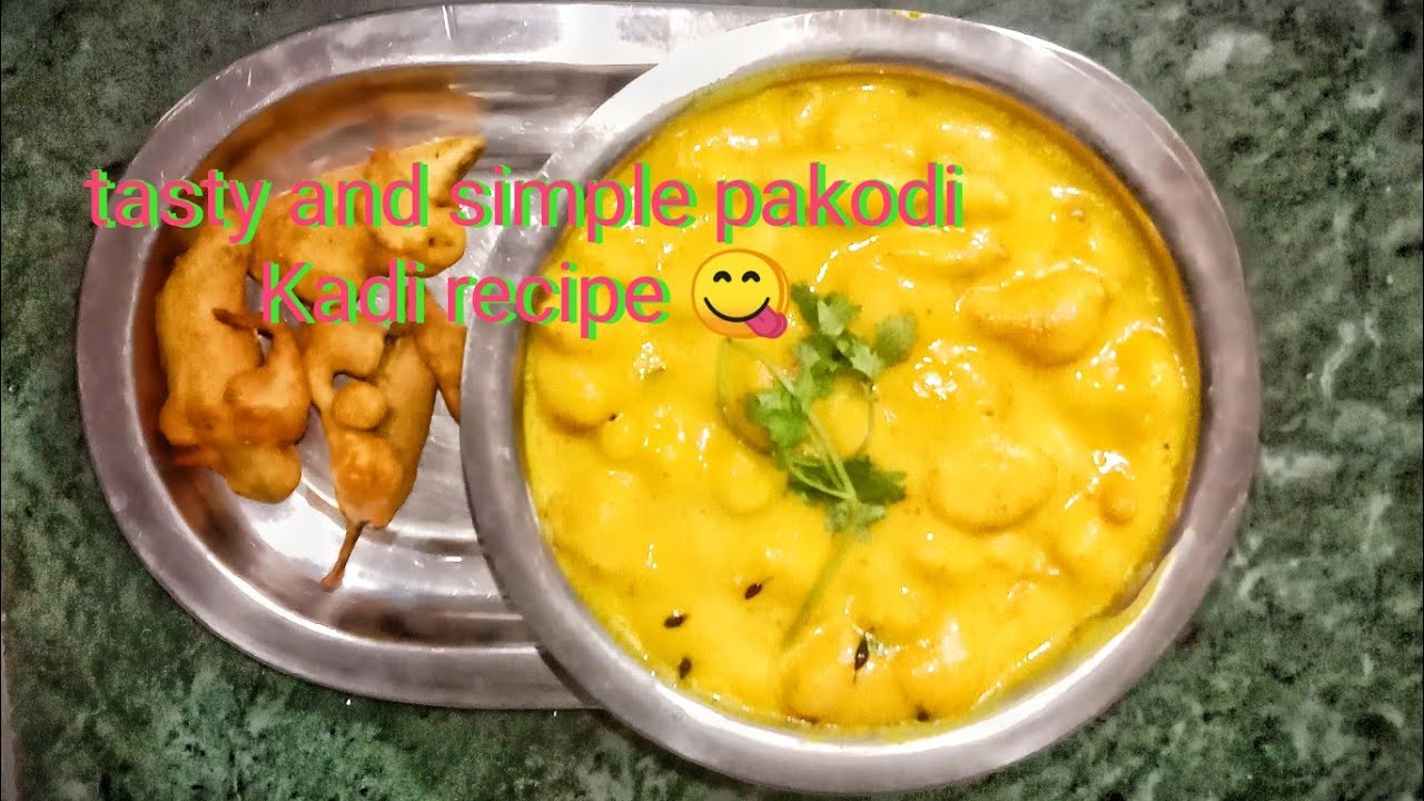 Easy and simple recipe of pakodi ki kadi /tasty homemade pakodi ki ...