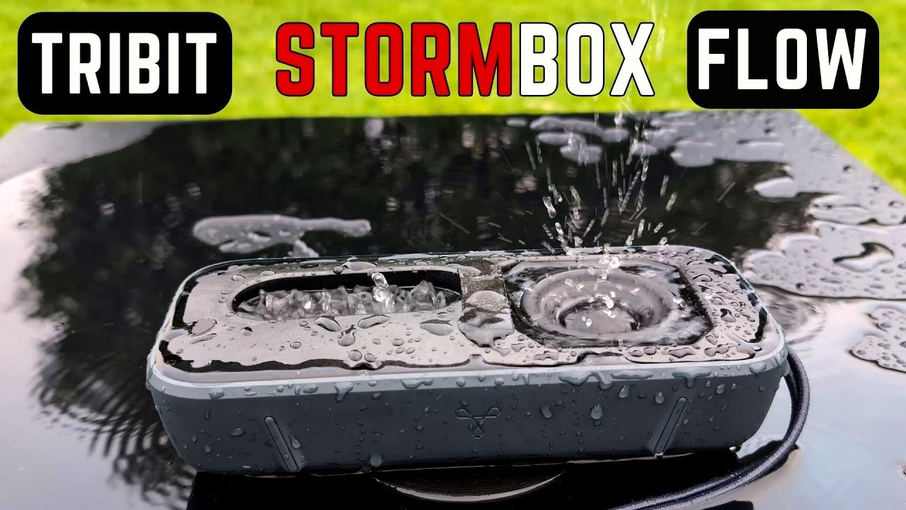 Tribit Stormbox Flow Bluetooth Speaker Review Unboxing & Bass Test ...