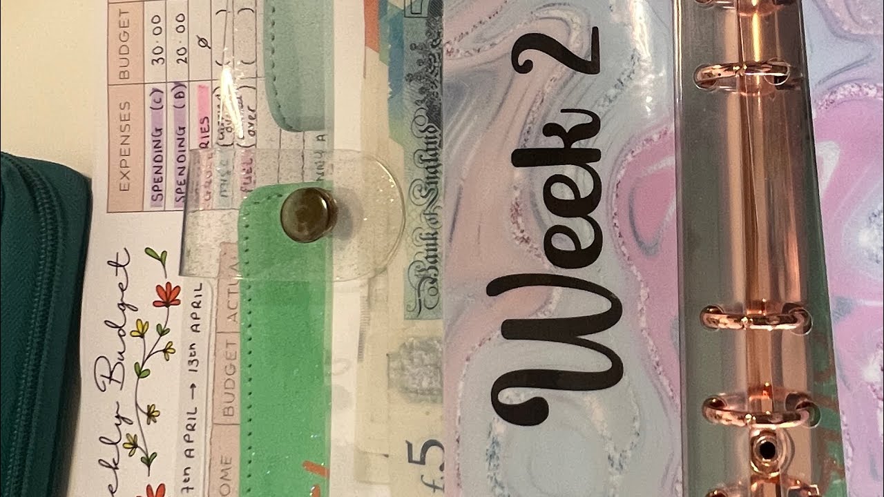 April Week 2 Cash Stuff | Week 3 Budget - YouTube