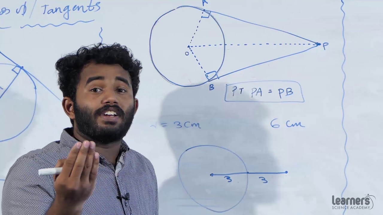 SSLC MATHEMATICS TANGENTS - YouTube