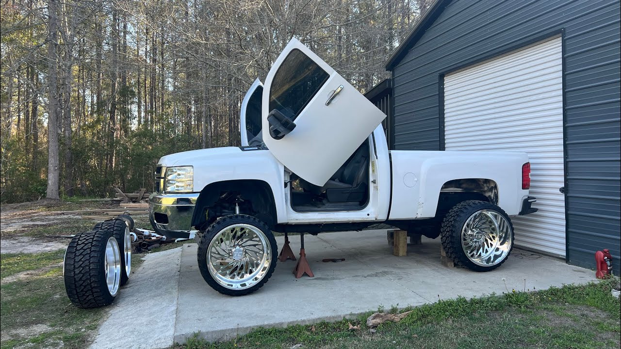 26x16s and 35s for the Duramax!! WILL THEY FIT!? - YouTube