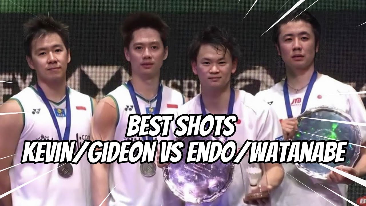 BEST SHOTS | KEVIN/GIDEON VS WATANABE/ENDO - YouTube