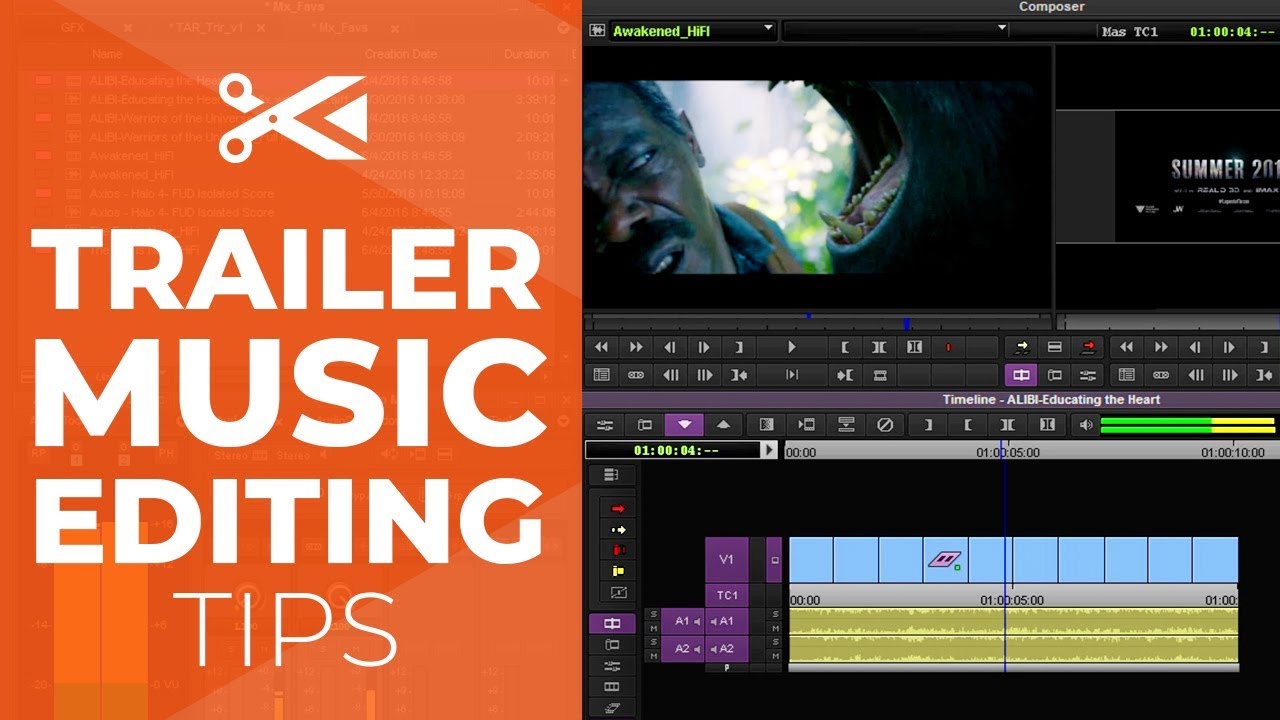 Trailer Music Editing: The Rough Cut - YouTube