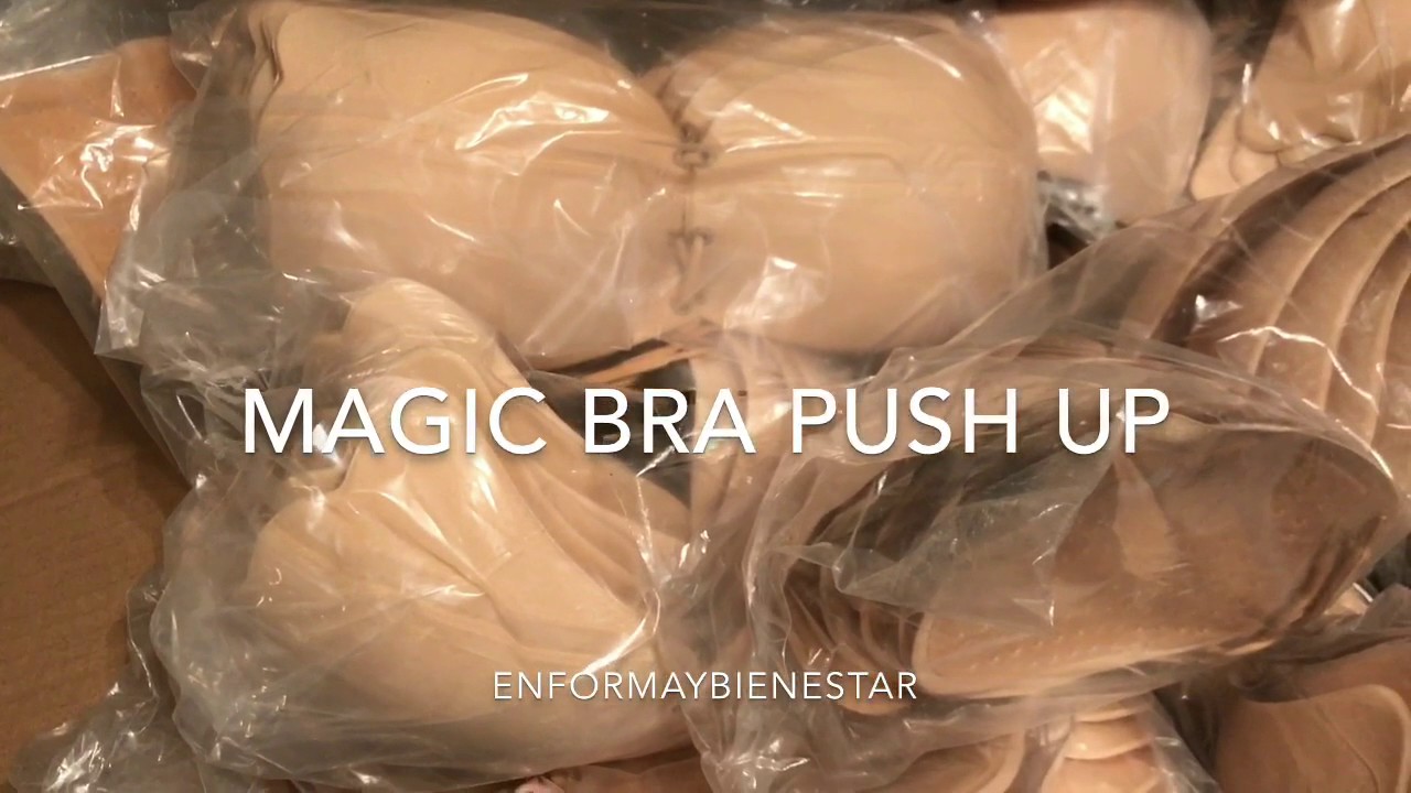 Magic Bra Push Up, Strapless Nubra Originales - YouTube