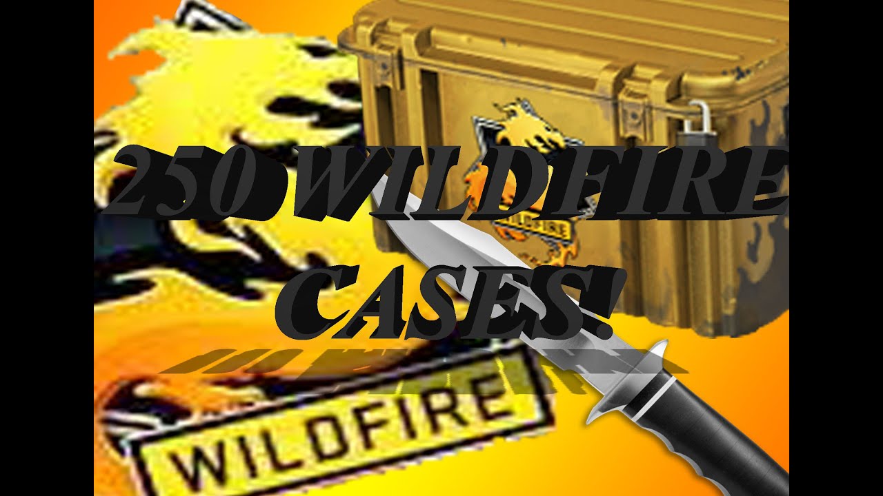 250 WILDFIRE CASES CSGO CASE CLICKER! KNIVES & GIVEAWAYS!!! - YouTube