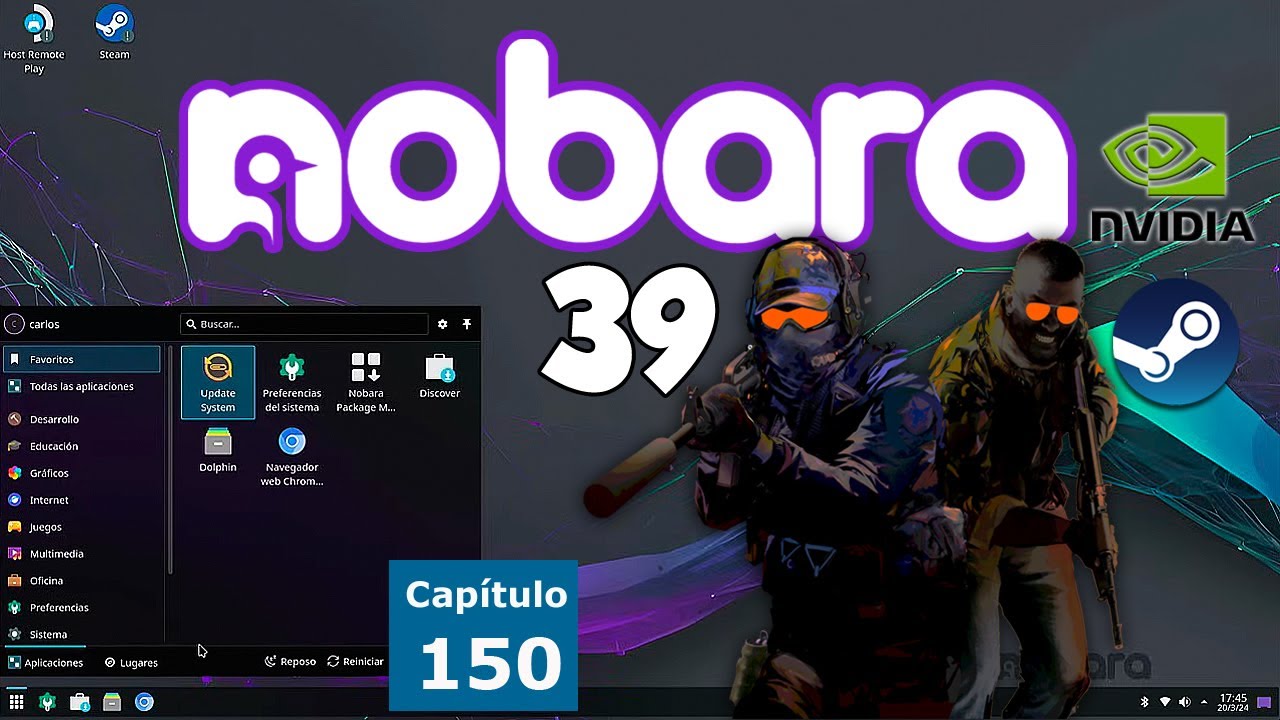 Nobara Linux 39 KDE Plasma 6 ¡Listo para jugar! y más - YouTube