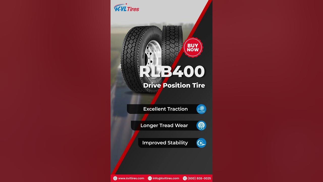 Presenting Double Coin RLB400 closed shoulder drive-position tire! #qualitytires # ...