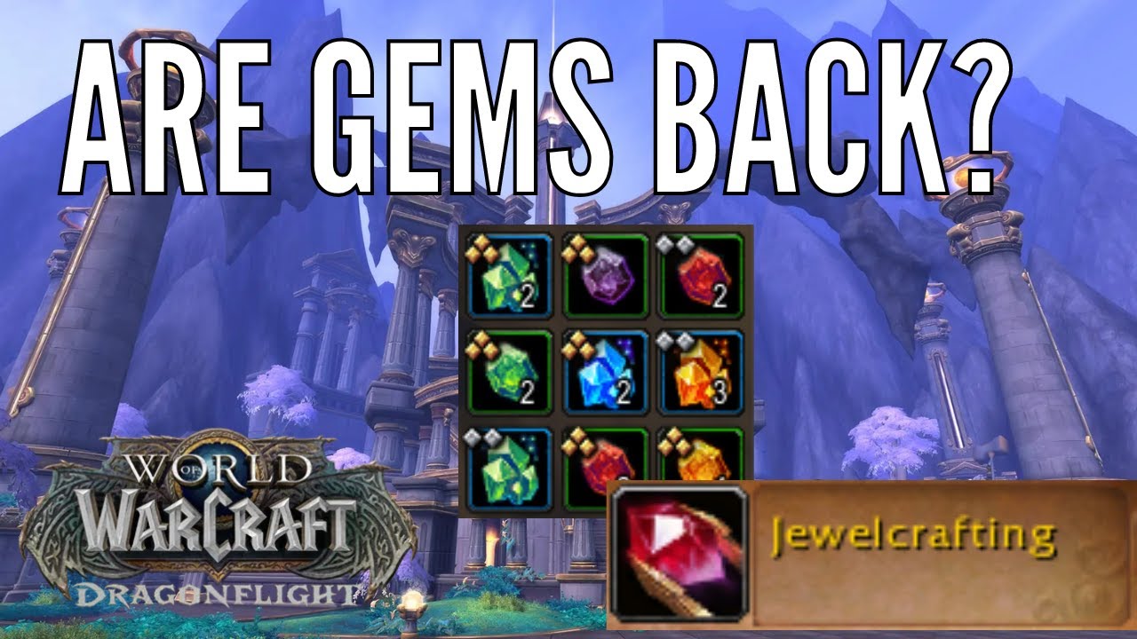 Gem variety is back! Dragonflight Jewelcrafting gold guide - YouTube