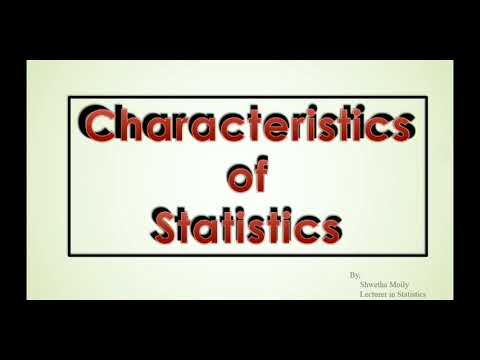 Characteristics of Statistics - YouTube