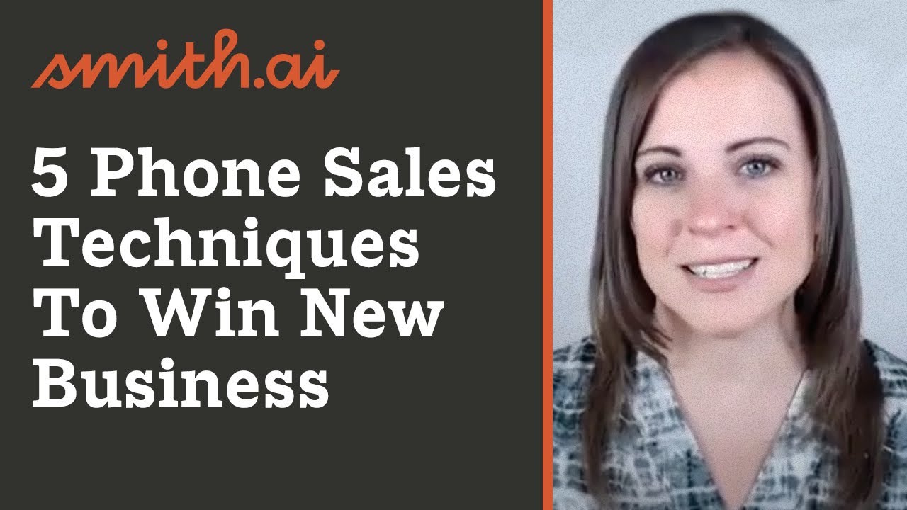 5 Phone Sales Techniques Every Businessperson Must Know - YouTube
