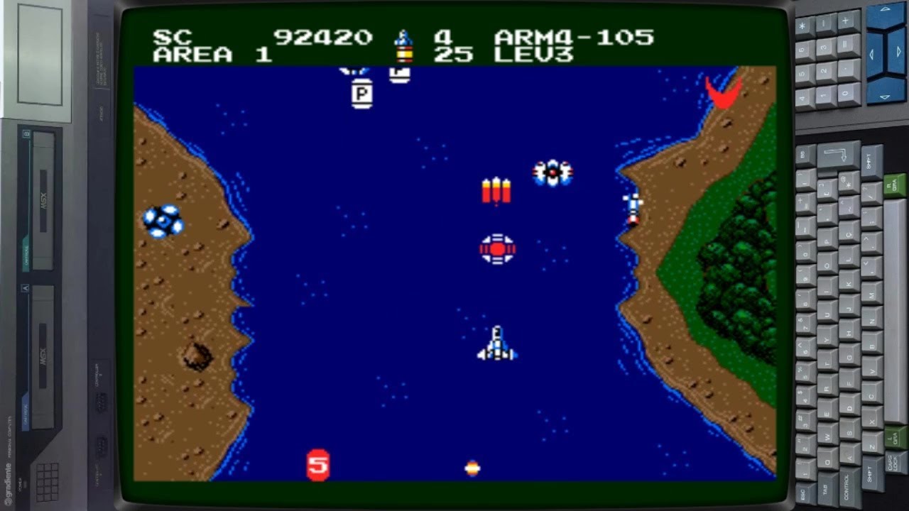 Aleste 2 (MSX2 - Compile - 1989) - YouTube